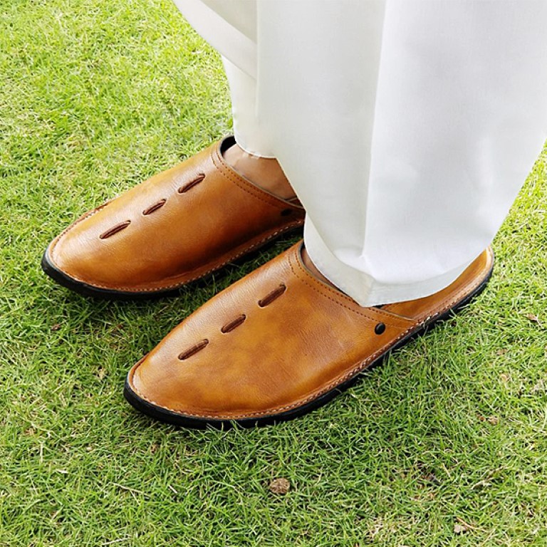 Arabic Traditional Men Khussa CS-133 - GetIt.pk